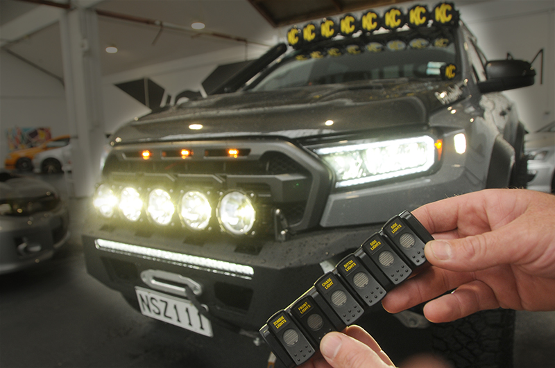 Option 4WD lights up with KC | NZ SUV