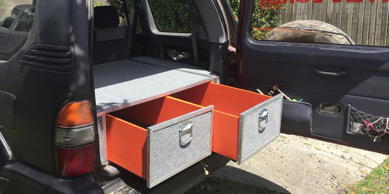 Installing a drawer system | NZ SUV